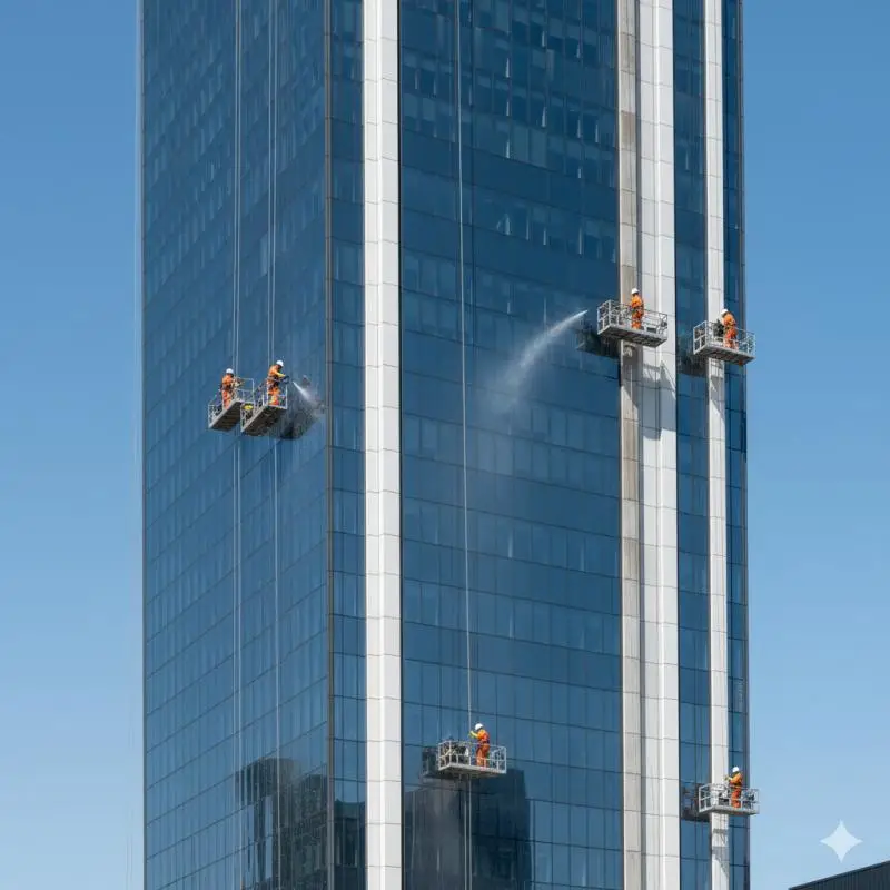 Limpeza de fachada predial em curitiba - Hard Clean